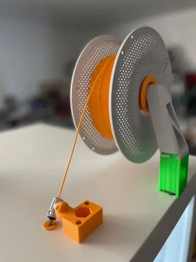 Low Friction Adjustable Spool Holder for A1 mini by rogerquin ...