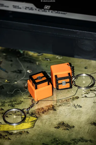 Minecraft - fidget 点击器 V1 (AMS) 来自 tvonk MakerWorld：免费下载 3D 模型