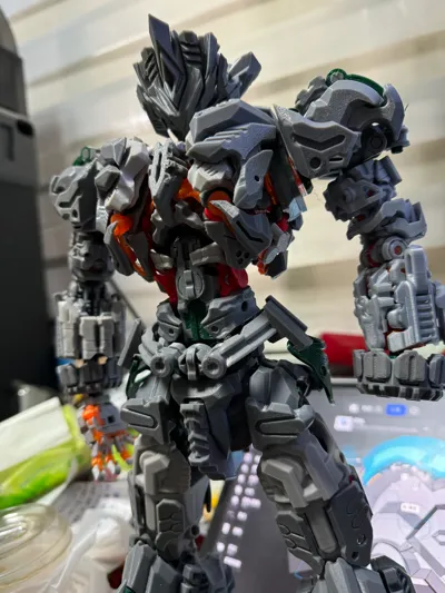 Color Version - First Emperor Bingyong Armor by 公羽机甲 MakerWorld ...