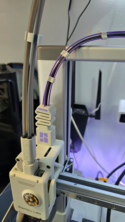 Bambu Lab A1Mini Extruder cable guide/holder/saver by VPrint MakerWorld ...