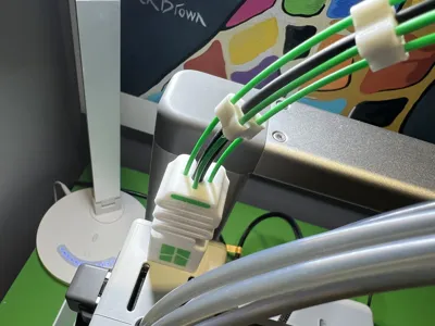 Bambu Lab A1Mini Extruder cable guide/holder/saver - Free 3D Print ...