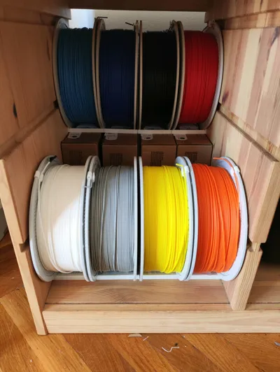 Modular Small Spool Holder - Free 3D Print Model - MakerWorld