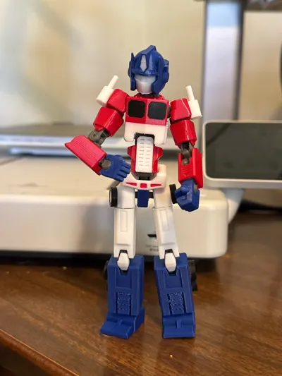 Dummy Optimus Prime Remixed by CDS3D MakerWorld: Download Free 3D Models
