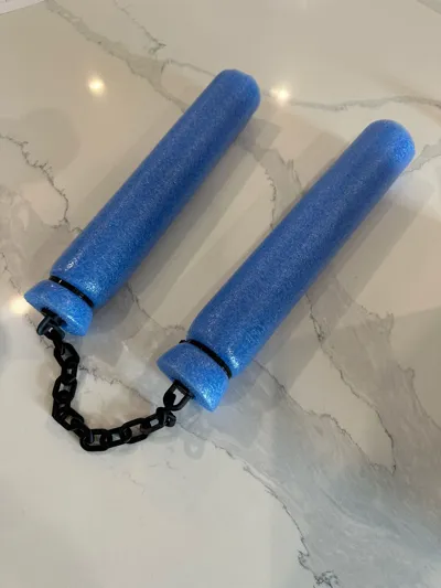 Pool Noodle Nunchucks! - Free 3D Print Model - MakerWorld