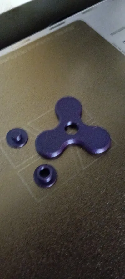 Fidget Spinner [NO BALL BEARING] by Maxx MakerWorld: Download Free 3D ...