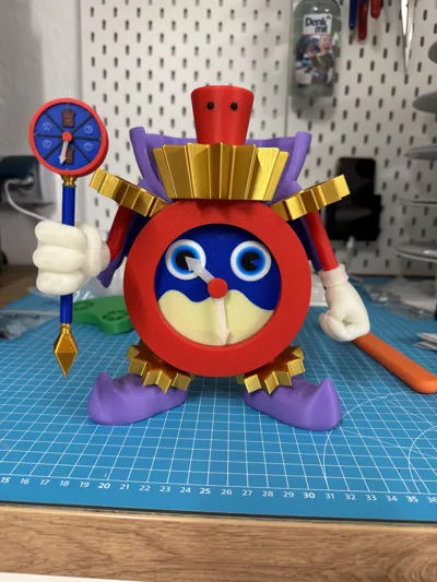 Time Wizard (Yu-Gi-Oh) for Clock Components Kit by TS.Makers MakerWorld ...
