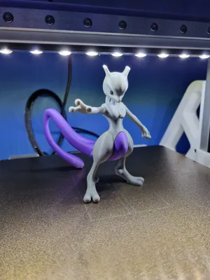 Mewtwo (Pokemon) Fully Assembled 115mm tall by LCFigure MakerWorld ...