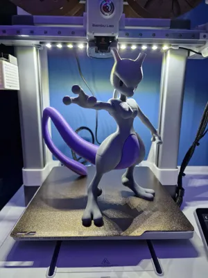 Mewtwo (Pokemon) Fully Assembled 115mm tall by LCFigure MakerWorld ...