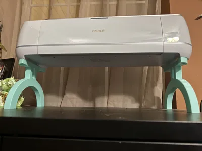 Cricut Maker Curved Stands With Logo Remixed by Faran3D MakerWorld ...