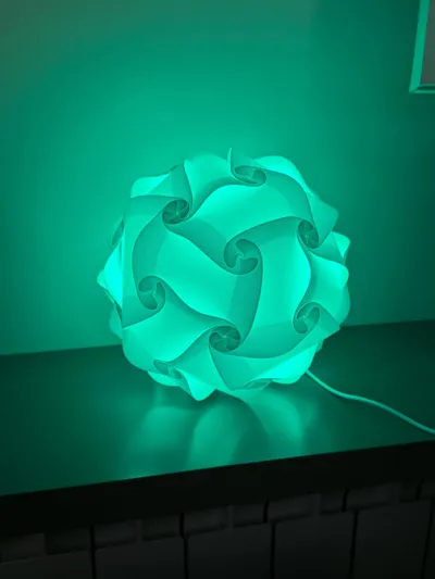 Puzzle Lamp LED Lamp Kit-001 - Free 3D Print Model - MakerWorld