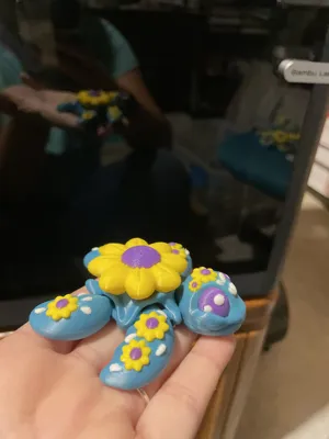 Sunflower Turtle by Taikounou MakerWorld: Download Free 3D Models