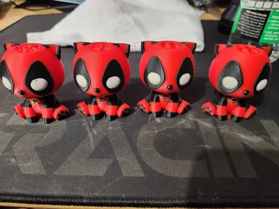 CatPool Deadpool Cat by mingshiuan99 MakerWorld: Download Free 3D Models