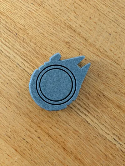 Millenium Falcon Spinner w/Display by OUAeroEngr MakerWorld: Download ...
