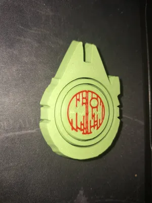Millenium Falcon Spinner w/Display by OUAeroEngr MakerWorld: Download ...