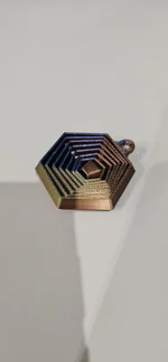 Keychain Hexagon Fidget by LinkDesigns MakerWorld: Download Free 3D Models