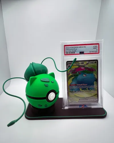 #0001 - Bulbasaur Ball by N3D MakerWorld: Download Free 3D Models