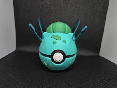#0001 - Bulbasaur Ball by N3D MakerWorld: Download Free 3D Models