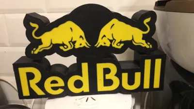 Red Bull Led Lamp by Diru 3D - MakerWorld
