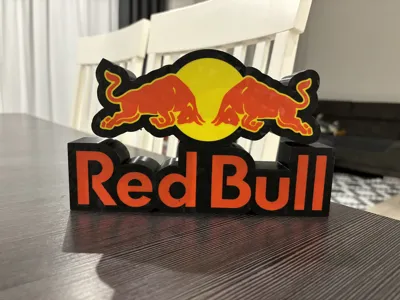 Red Bull Led Lamp by Diru 3D - MakerWorld