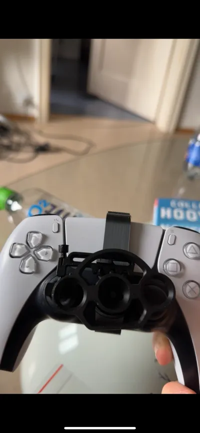 Fully Printed Controller Steering Wheel Remixed by Farid653 MakerWorld ...