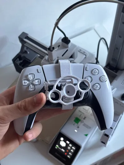 Fully Printed Controller Steering Wheel Remixed by Farid653 MakerWorld ...