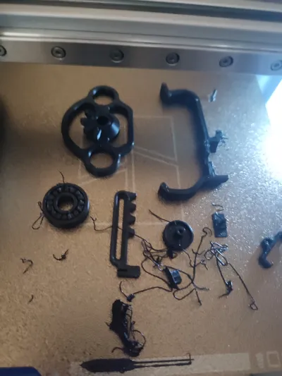 Fully Printed Controller Steering Wheel Remixed by Farid653 MakerWorld ...