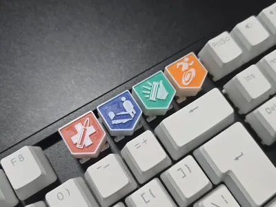 Call of Duty Zombies perk colas keycaps Remixed by Azuria MakerWorld ...
