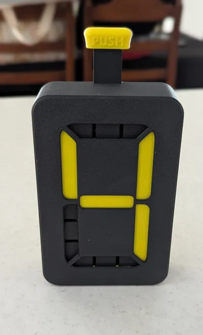 7 Segment Mechanical Counter v3.0 Remixed by rky.91 MakerWorld ...