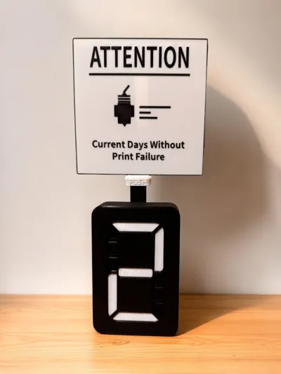 7 Segment Mechanical Counter v3.0 Remixed by rky.91 MakerWorld ...