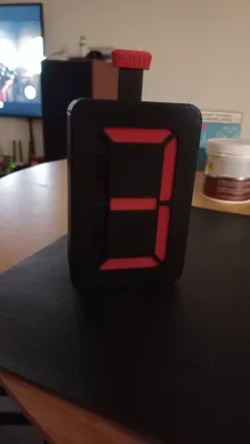 7 Segment Mechanical Counter v3.0 Remixed by rky.91 MakerWorld ...