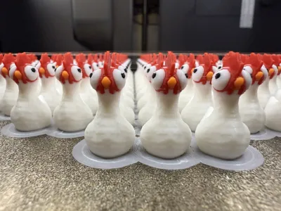 Cute Chicken by 3DPrintyi MakerWorld: Download Free 3D Models