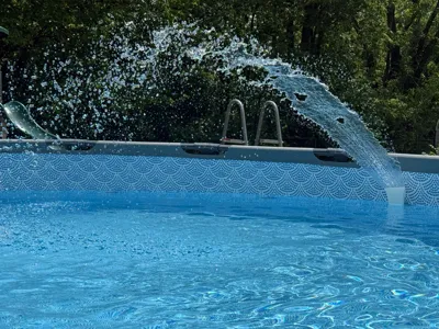 Intex pool fountain direct mounting (no supports) by BlazK MakerWorld ...