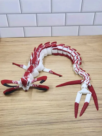 Articulated Reaper Leviathan - Subnautica - Free 3D Print Model ...