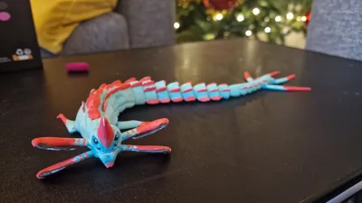 Articulated Reaper Leviathan - Subnautica - Free 3D Print Model ...