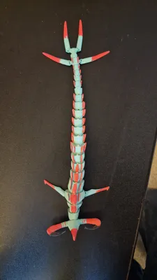Articulated Reaper Leviathan - Subnautica - Free 3D Print Model ...