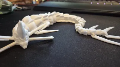 Articulated Reaper Leviathan - Subnautica - Free 3D Print Model ...