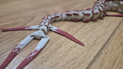 Articulated Reaper Leviathan - Subnautica - Free 3D Print Model ...