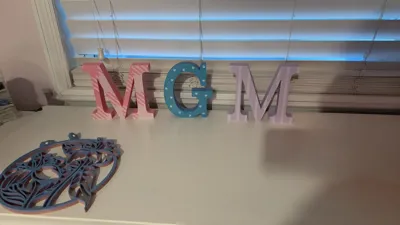 3D Name Standing Letters Pack Vol.1 by Merla3D MakerWorld: Download ...
