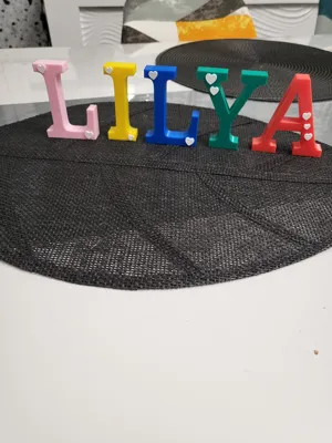 3D Name Standing Letters Pack Vol.1 by Merla3D MakerWorld: Download ...