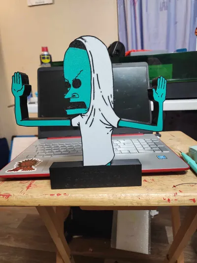 Beavis | The Great Cornholio TP Roll Holder by Studio Travisty ...