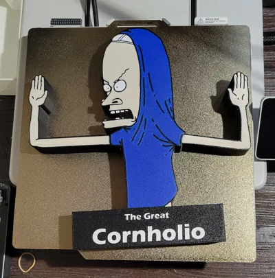 Beavis | The Great Cornholio TP Roll Holder by Studio Travisty ...
