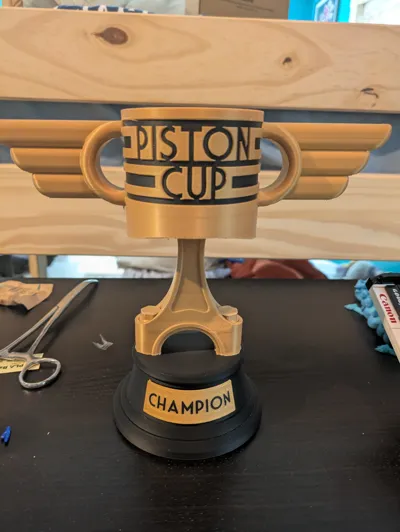 Réplica de la Copa Pistón Remezclado por InsaneZane MakerWorld ...