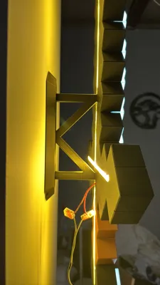 Minecraft Wall Sconce - Life Size & Easy Assembly by MaKim MakerWorld ...