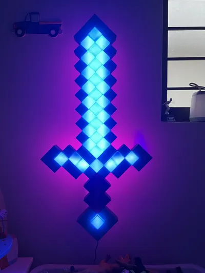 Minecraft Wall Sconce - Life Size & Easy Assembly by MaKim MakerWorld ...