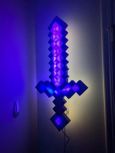 Minecraft Wall Sconce - Life Size & Easy Assembly by MaKim MakerWorld ...