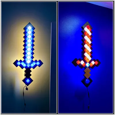 Minecraft Wall Sconce - Life Size & Easy Assembly by MaKim MakerWorld ...