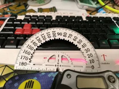 Protractor - Free 3D Print Model - MakerWorld