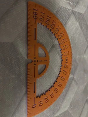 Protractor - Free 3D Print Model - MakerWorld