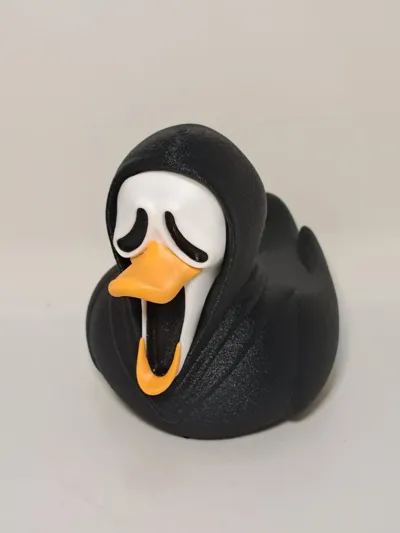 Scream Rubber Duck by Romwba3D MakerWorld: Download Free 3D Models
