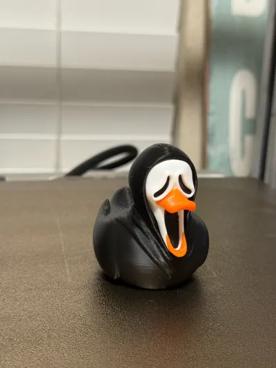 Scream Rubber Duck by Romwba3D MakerWorld: Download Free 3D Models